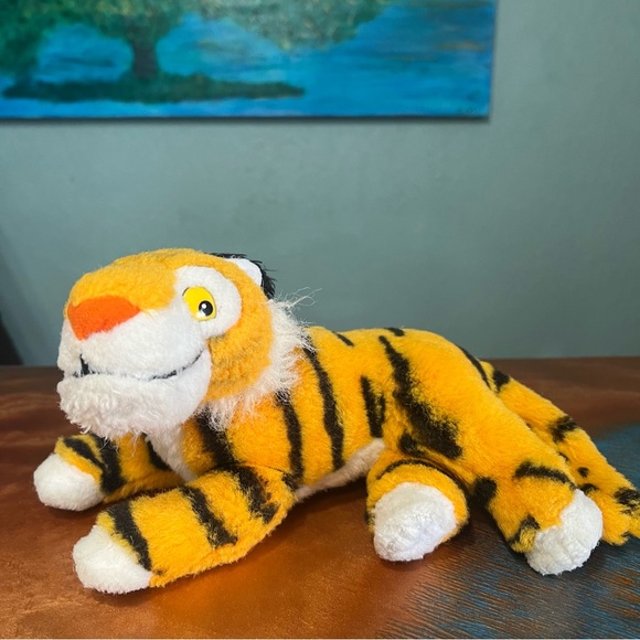 Disney | Toys | Vintage Rajah Tiger Plush Toy Stuffed Animal 992 Mattel ...
